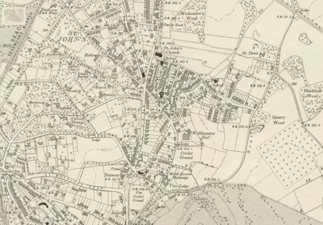 Historic Maps | Sevenoaks History Hub